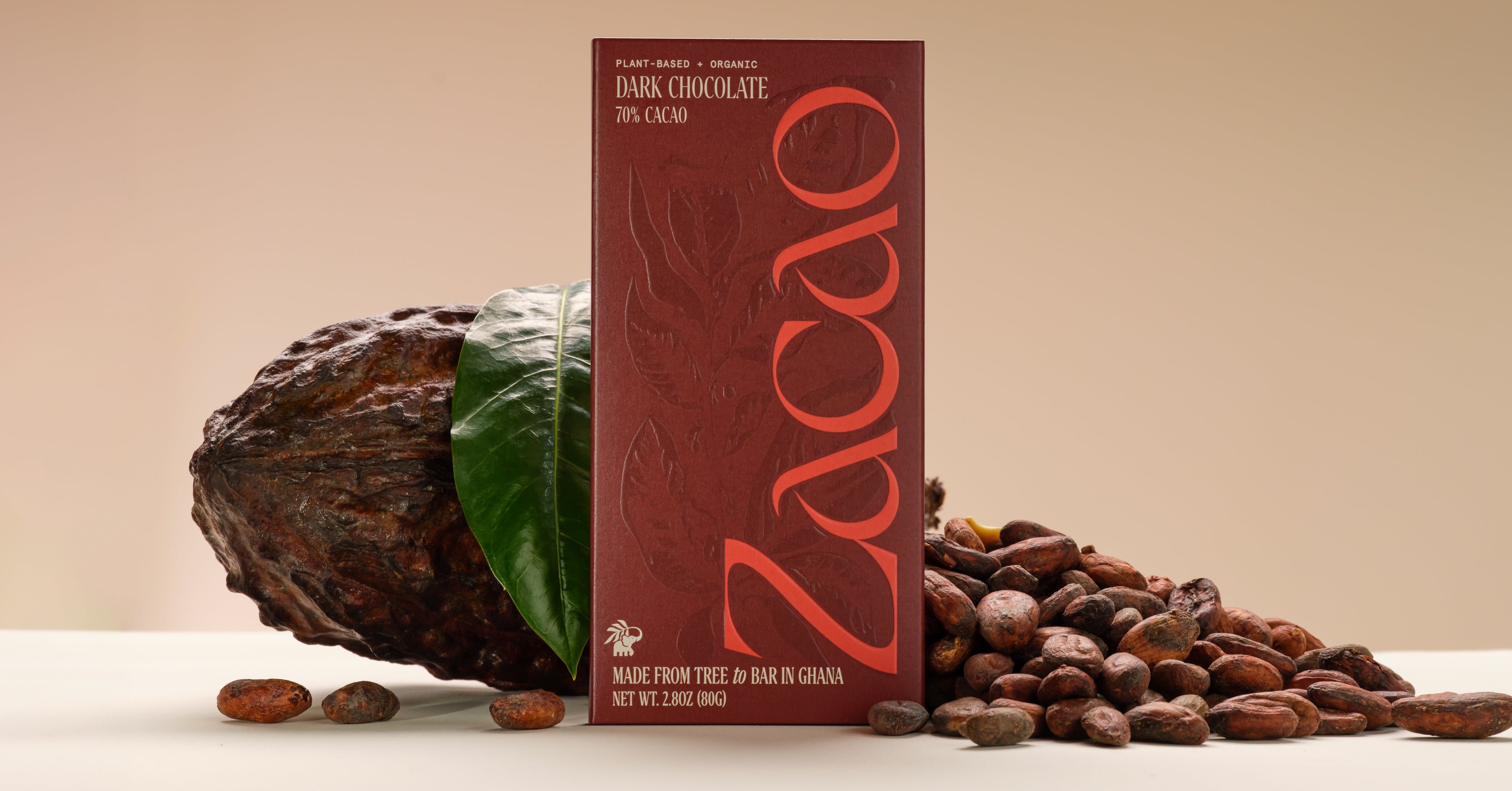 Zacao Chocolate: Pure, Fair & Delicious. Made tree to bar in Ghana.
